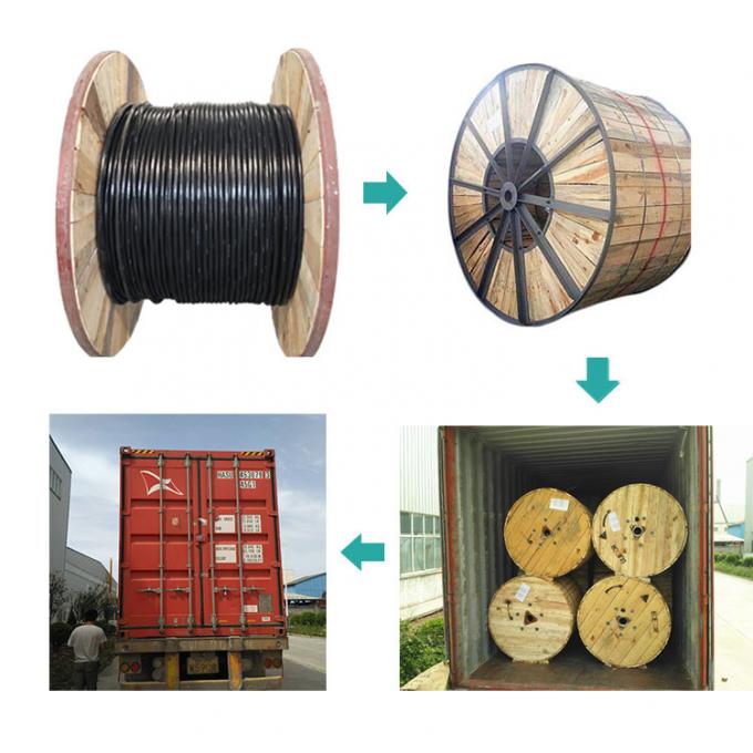 0.6-1kv Aluminum Service Drop Cable For Distribution Lines