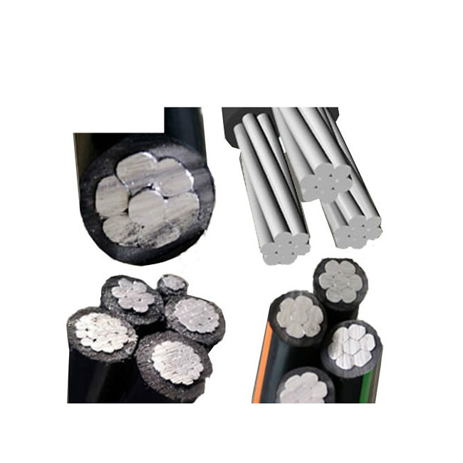 Quadruple Standard Aluminum Aerial Bundle Conductor As Phase Conductor