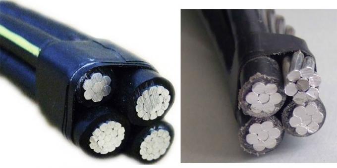 Overhead Transmission Quadruplex 600V ABC Power Cable