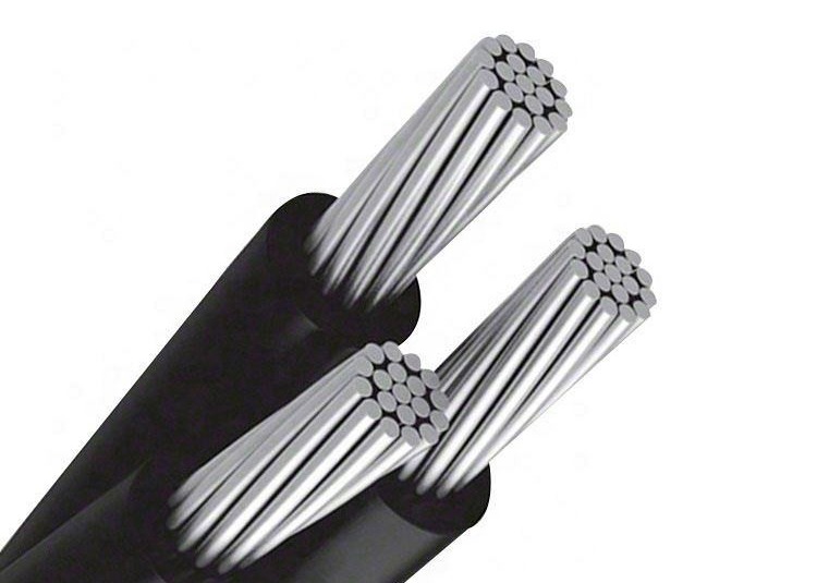 600V 1000V Low Voltage Aerial Bundled Cable Duplex Triplex Quadruplex