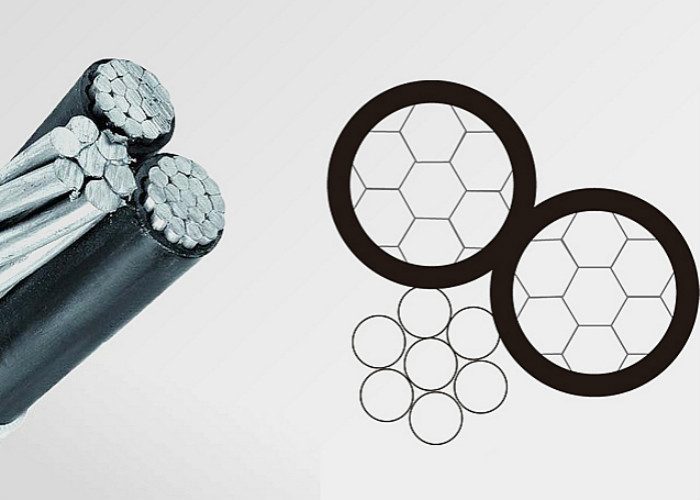 ASTM Triplex Aerial Cable Service Drop Cable Overhead Power ...