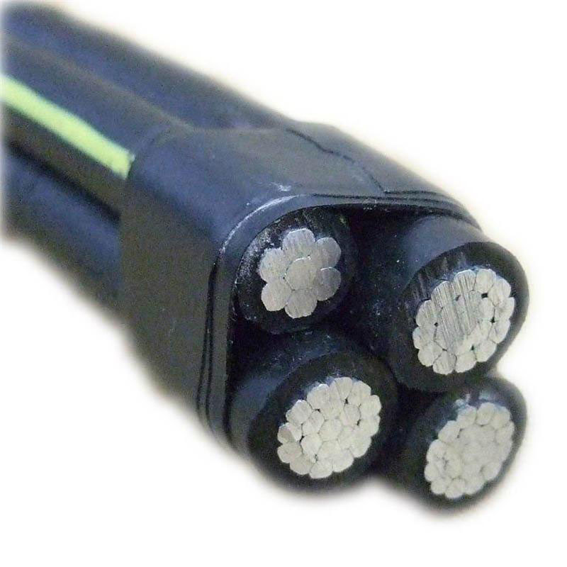 Triplex ABC Cable XLPE/PE Insulation Overhead Aluminum Cable